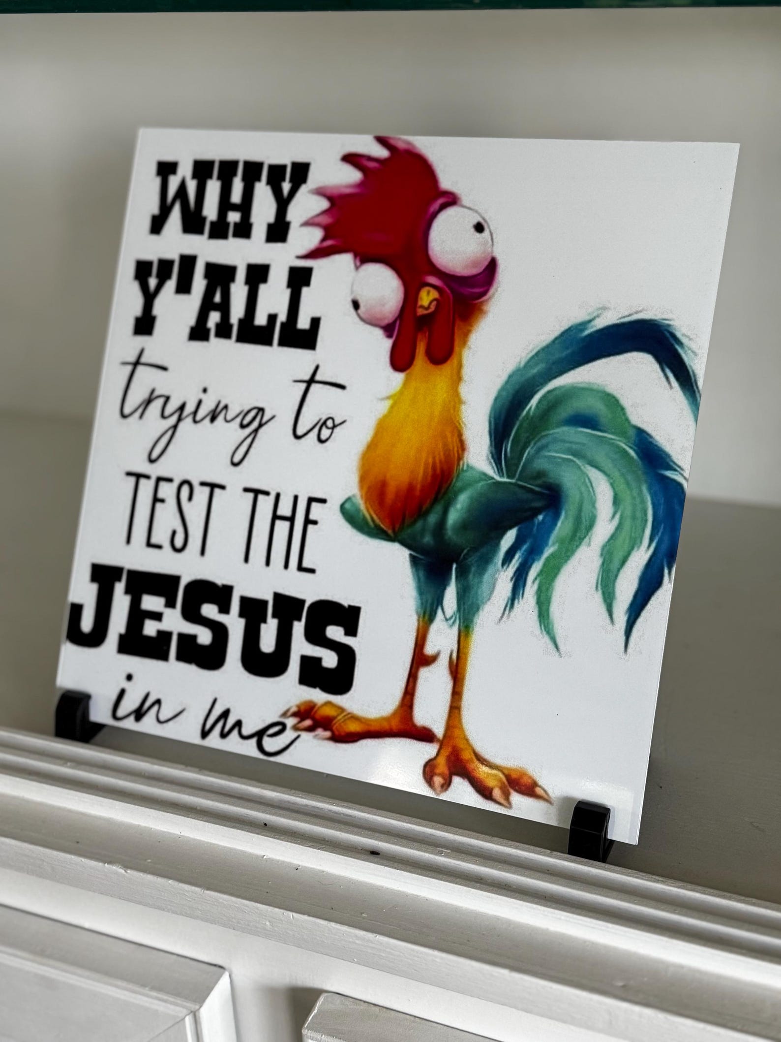 Jesus Sign, Rooster Sign - Etsy