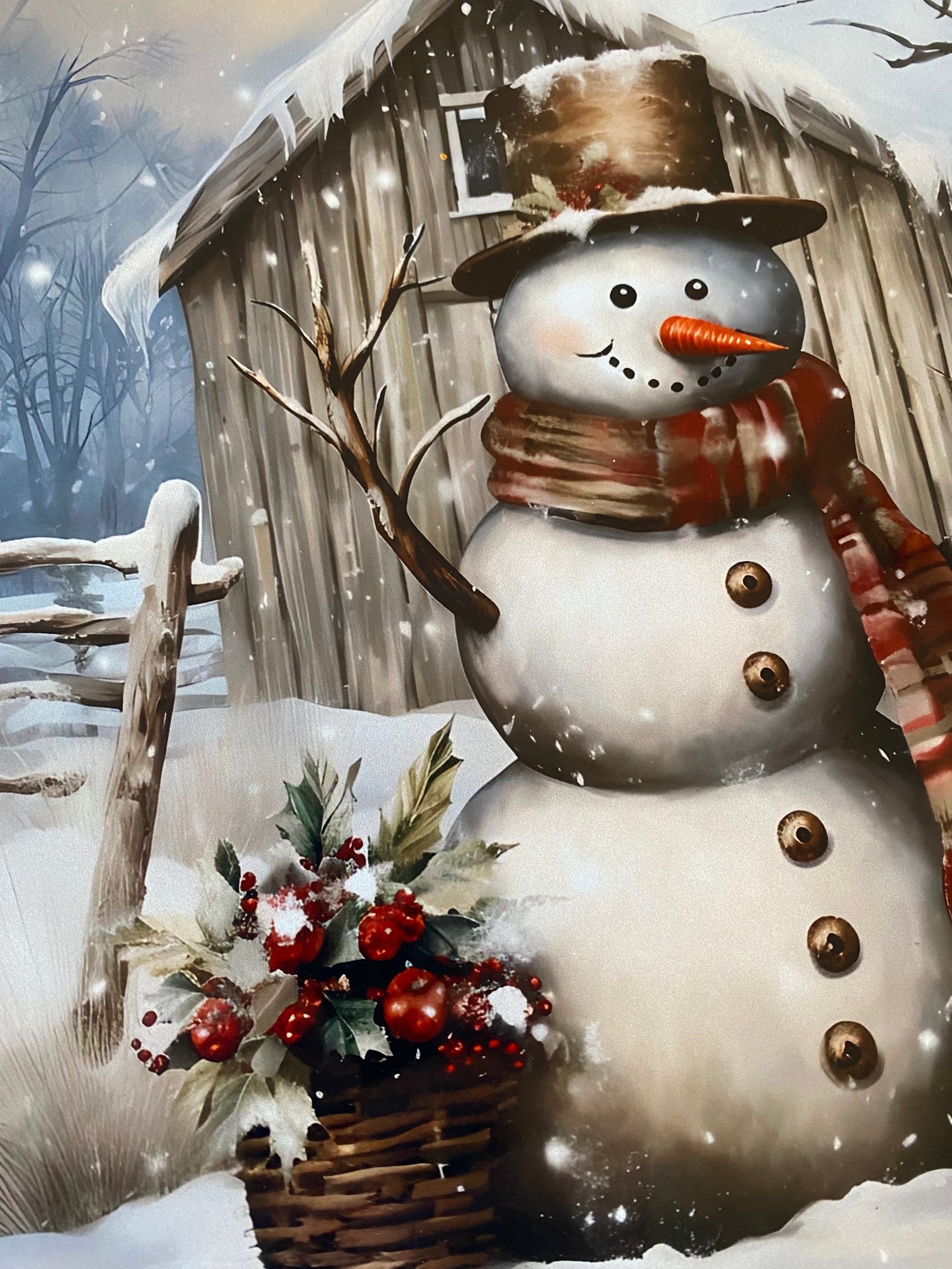 Rustic Snowman Metal Sign, Snowman Sign, Winter Sign, Wreath Attachment ...