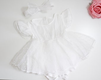 White baby dress | Etsy