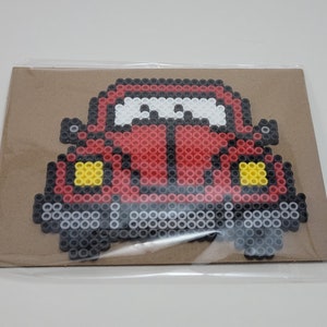 Red Volkswagen Slug Bug Perler Beads - Etsy