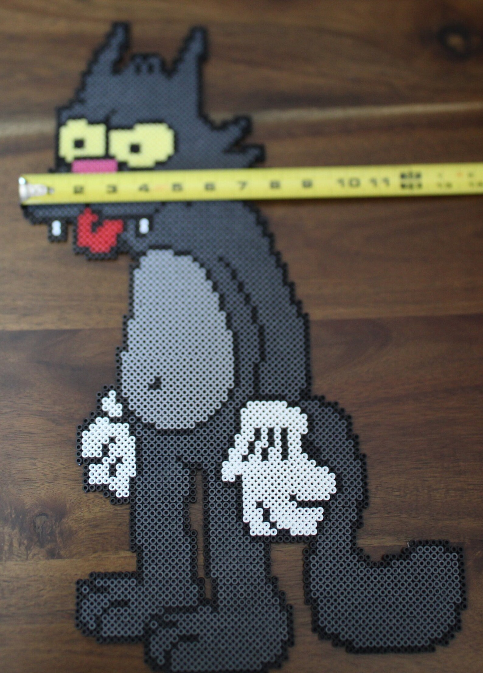 Simpsons Itchy and Scratchy Perler Beads - Etsy