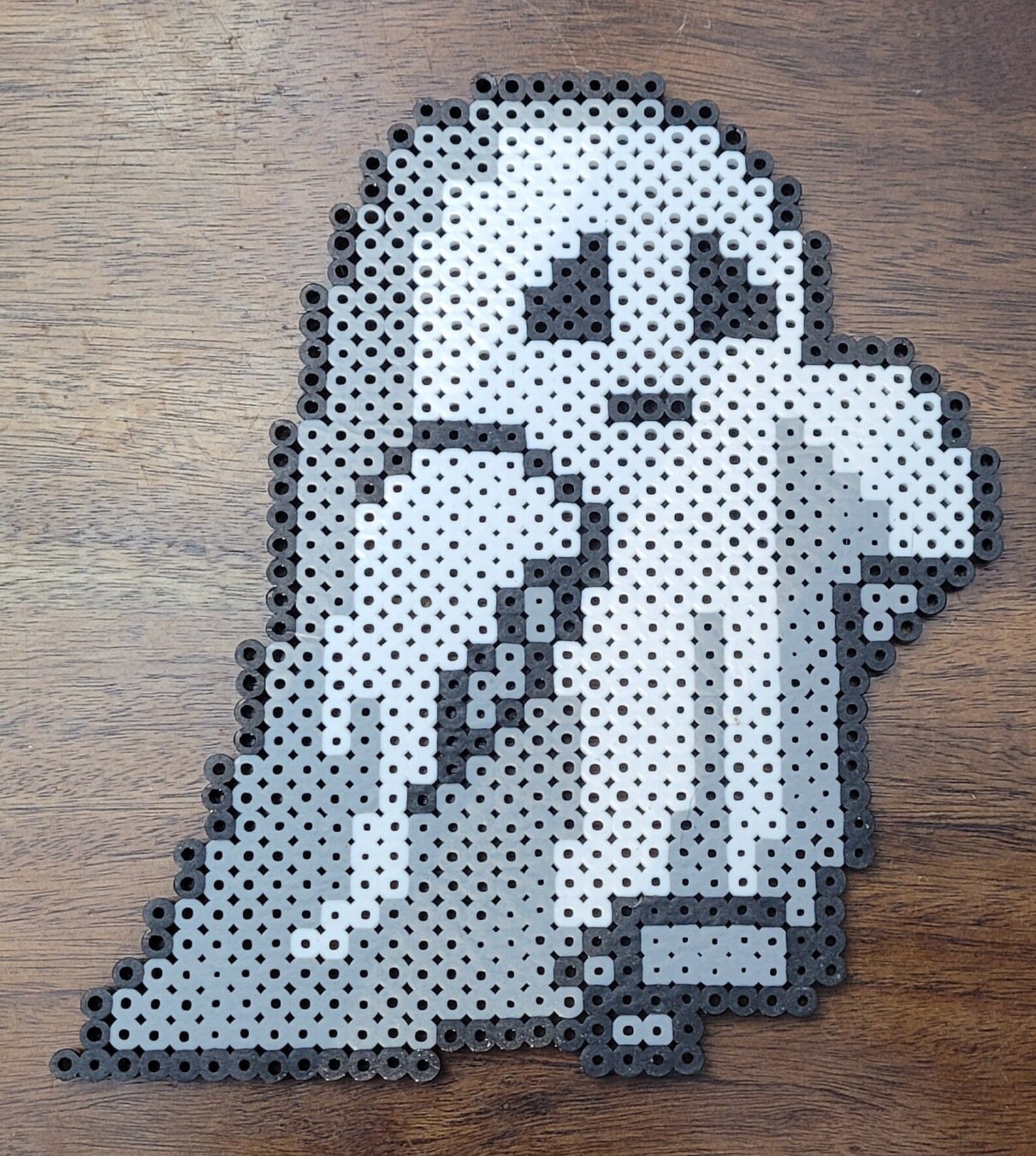 Ghost Perler Beads on a Frame - Etsy