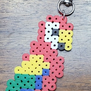 Parrot Perler Beads Keychain/pendant - Etsy