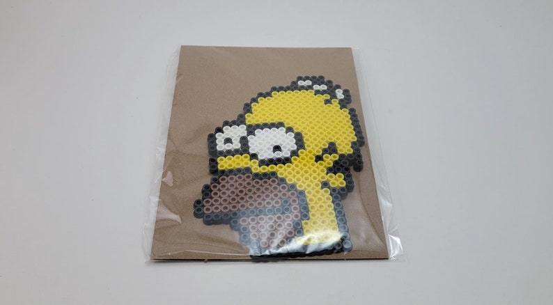 Homer Simpson Perler Beads - Etsy