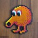 Tweety Bird Earings Mini Perler Beads - Etsy