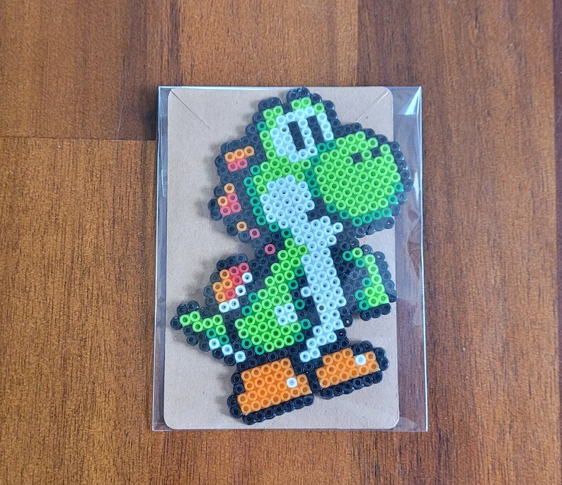 Yoshi Mini Perler Beads - Etsy