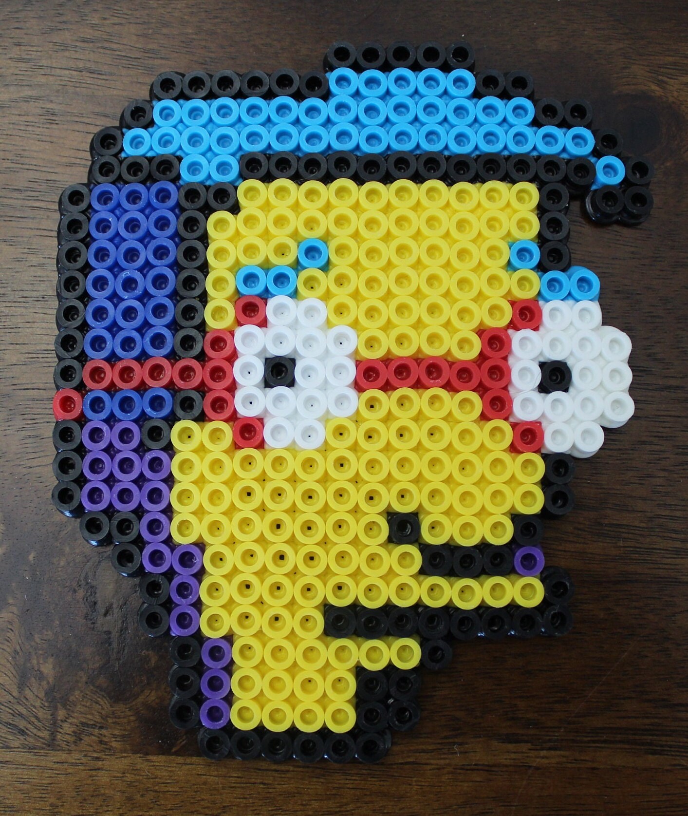 Simpsons Milhouse Perler Beads - Etsy