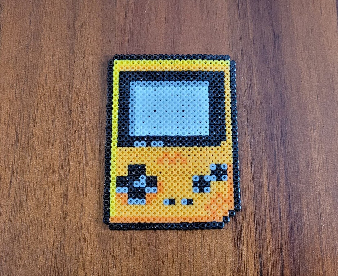Gameboy Color Yellow Mini Perler Beads - Etsy