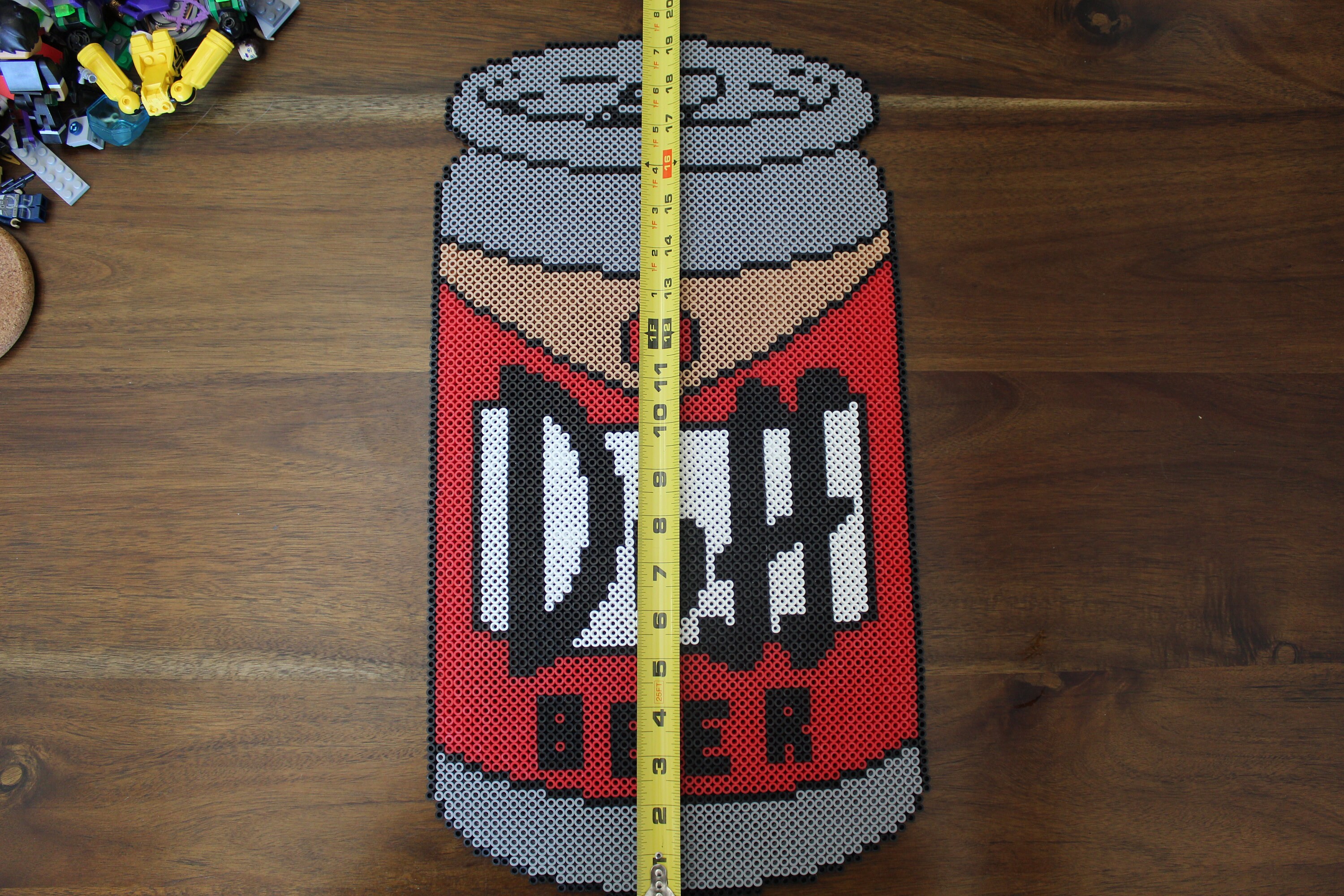 Simpsons Duff Beer Perler Beads - Etsy