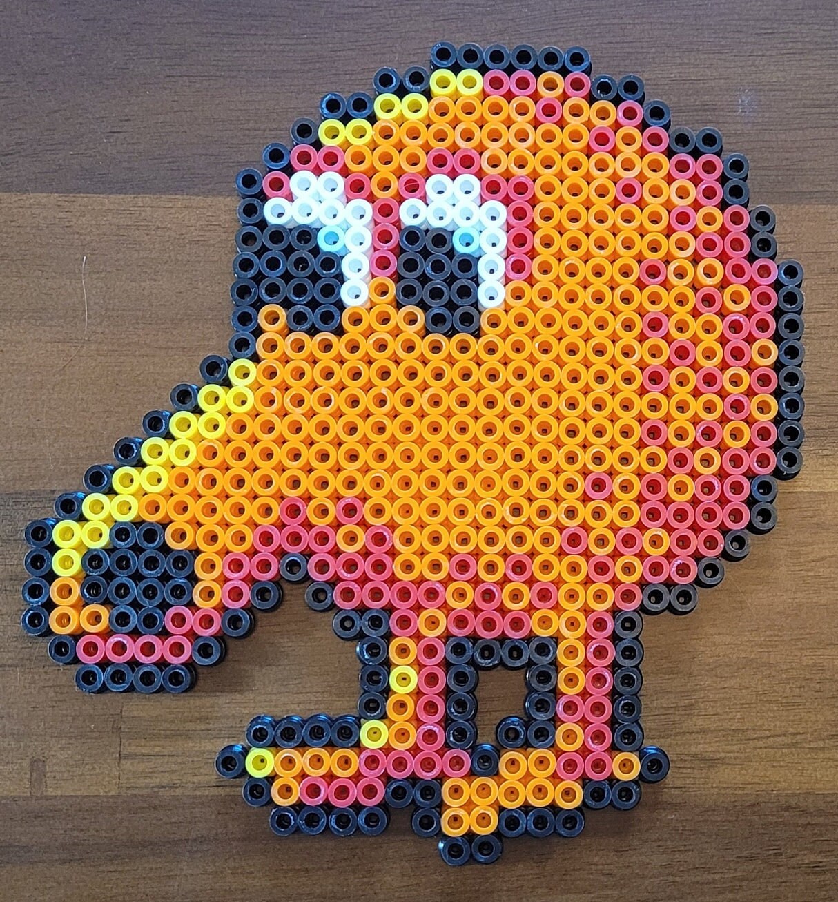 Q*bert Perler Beads in Frame With Glass - Etsy