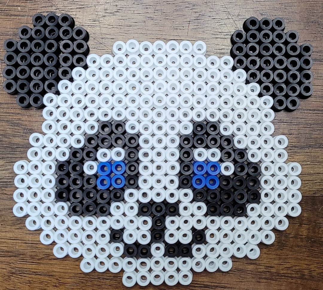 Panda Bear Perler Beads - Etsy