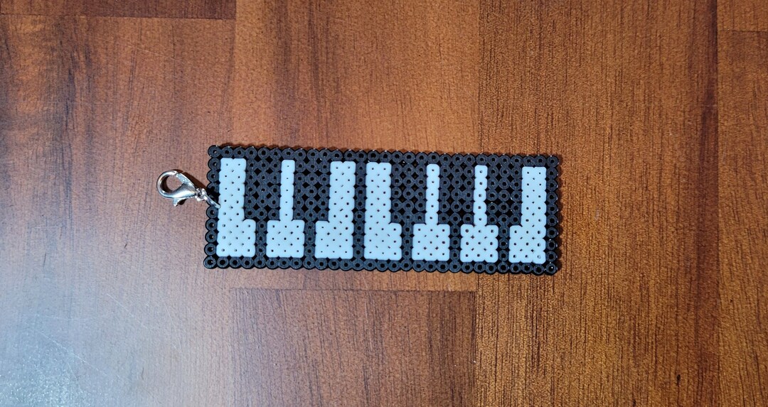 Keyboard Mini Perler Beads Keychain/pendant - Etsy