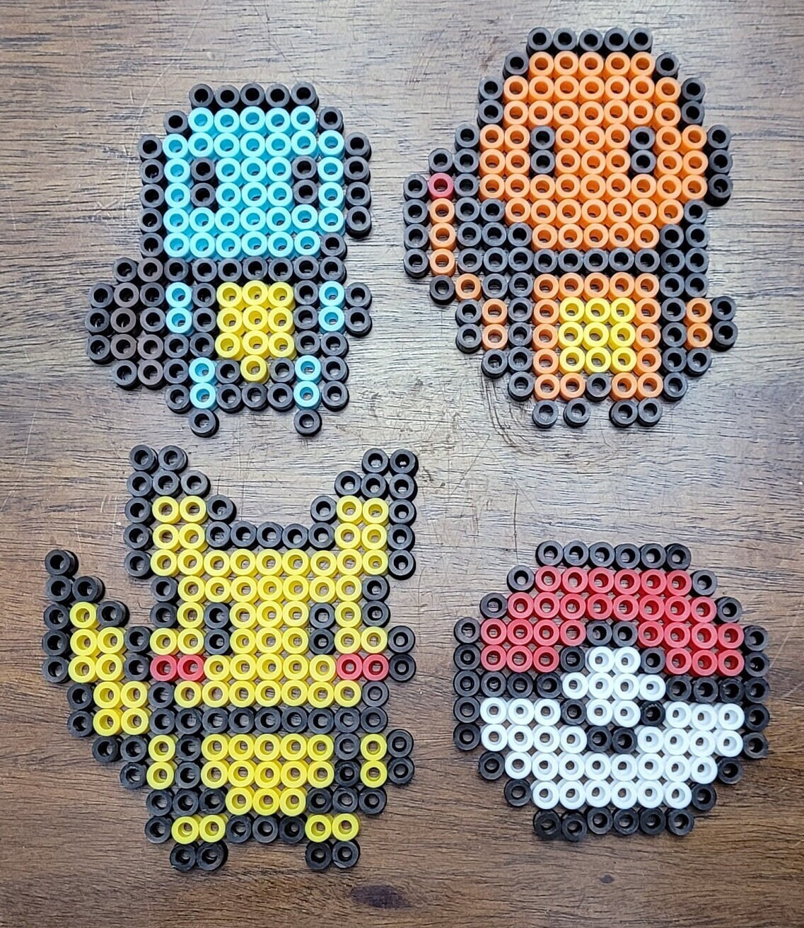 Acid Pikachu Perler