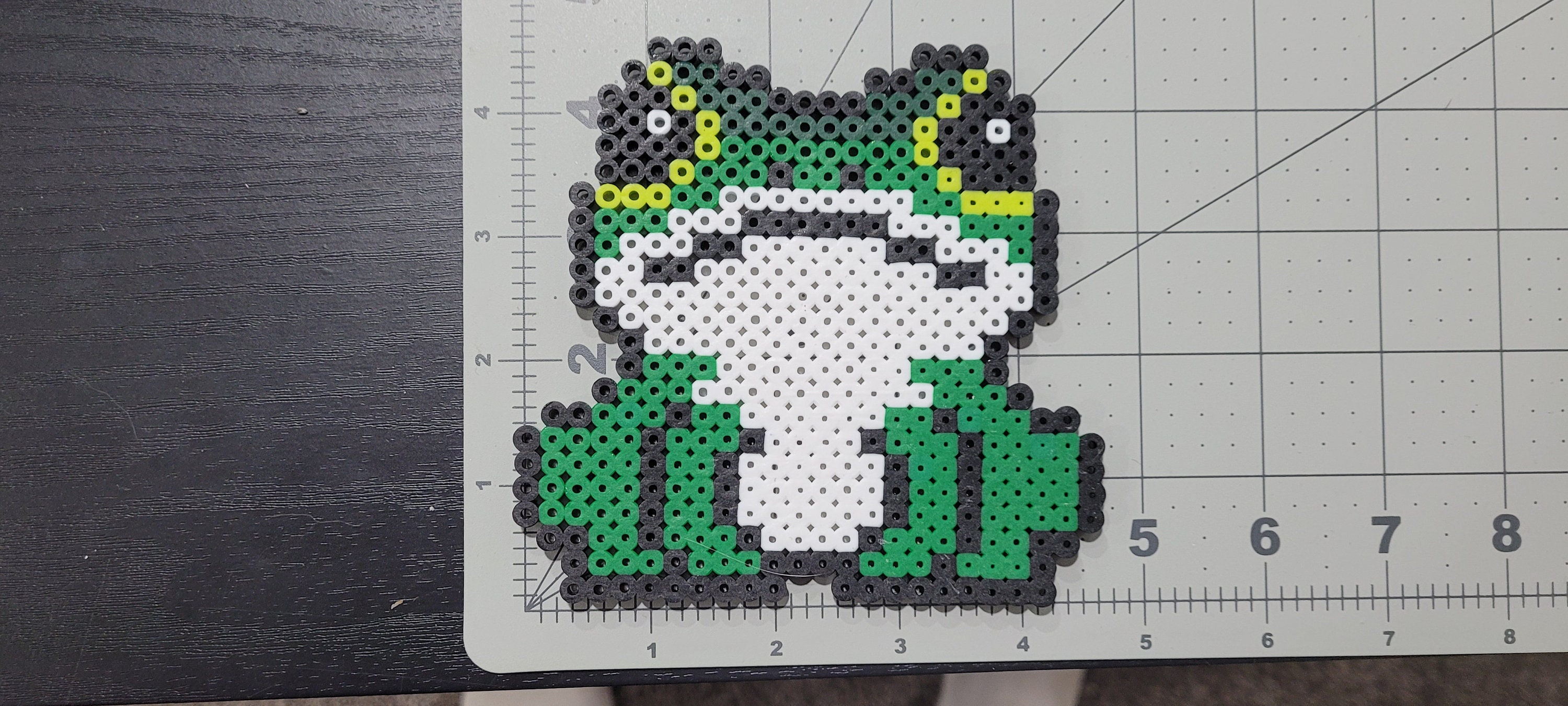 Green Frog Perler Beads - Etsy