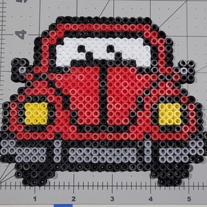 Red Volkswagen Slug Bug Perler Beads - Etsy