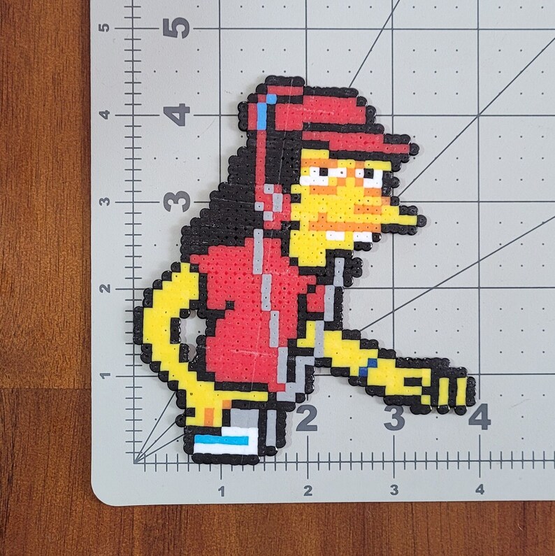 Simpsons Otto Mann Mini Perler Beads - Etsy