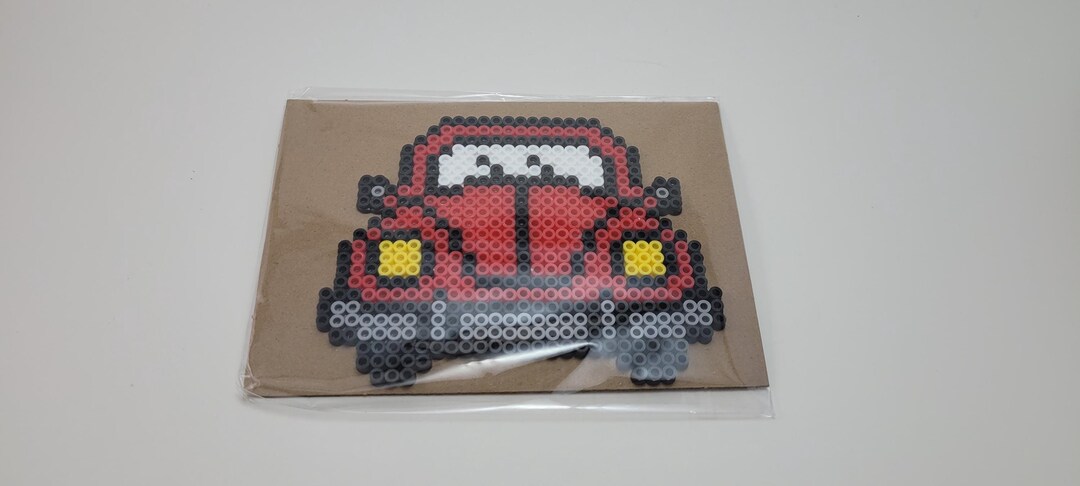 Red Volkswagen Slug Bug Perler Beads - Etsy