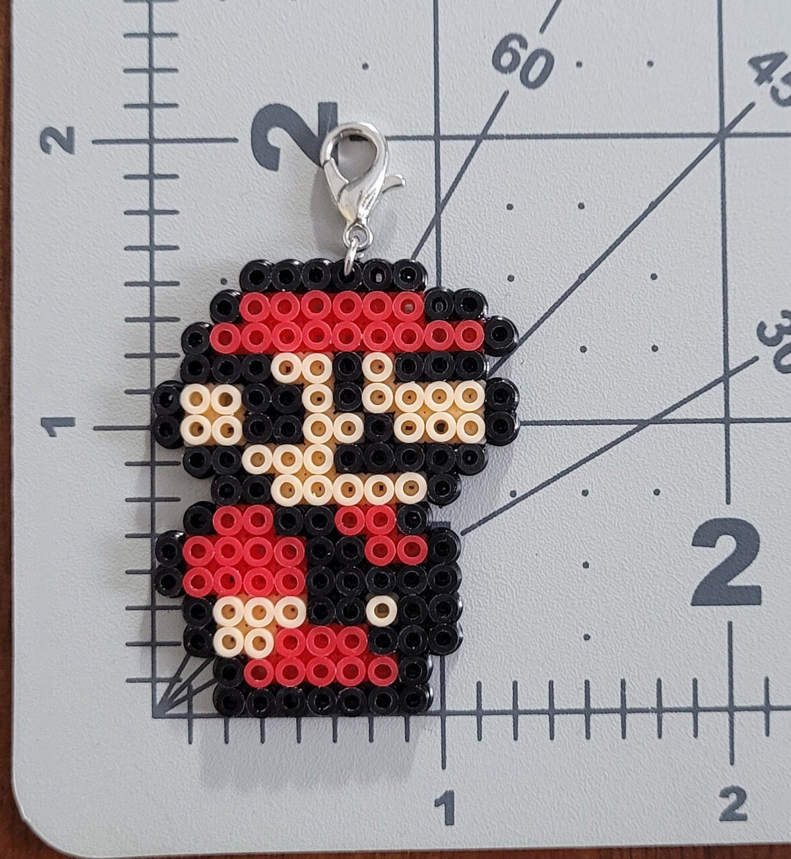 Mario Mini Perler Beads Keychain/pendant - Etsy