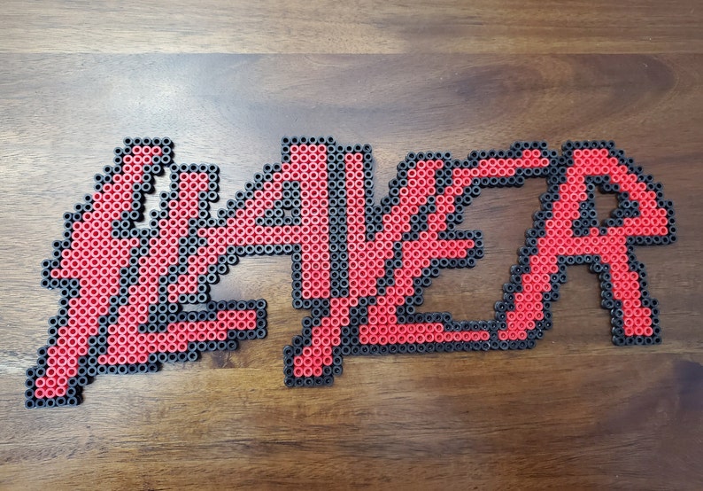 Slayer Logo Perler Beads - Etsy