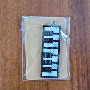 Keyboard Mini Perler Beads Keychain/pendant - Etsy
