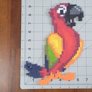 Red Parrot Perler Beads - Etsy