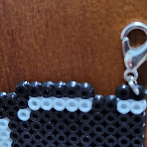 Mario Bullet Bill Mini Perler Beads Keychain/pendant - Etsy