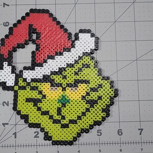 Grinch Perler Beads - Etsy