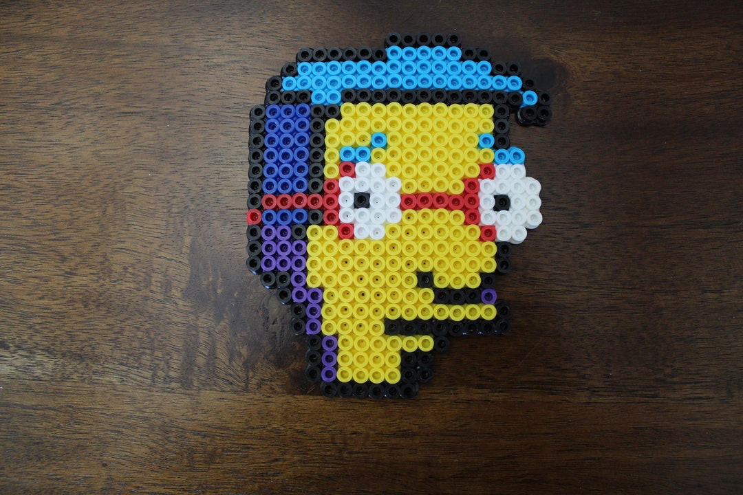 Simpsons Milhouse Perler Beads - Etsy