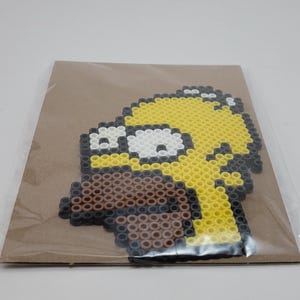 Homer Simpson Perler Beads - Etsy