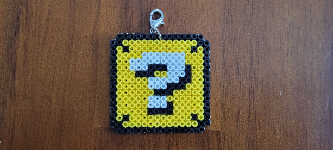Mario Mystery Box Mini Perler Beads Keychain/pendant - Etsy