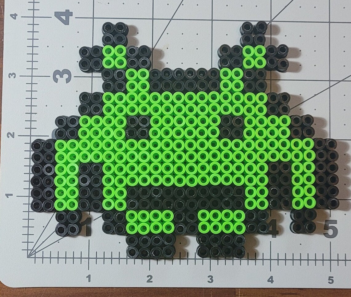 Space Invader Perler Beads - Etsy