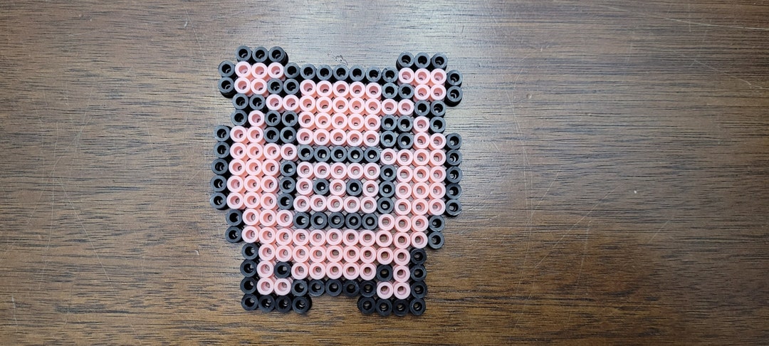 Pink Pig Perler Beads - Etsy