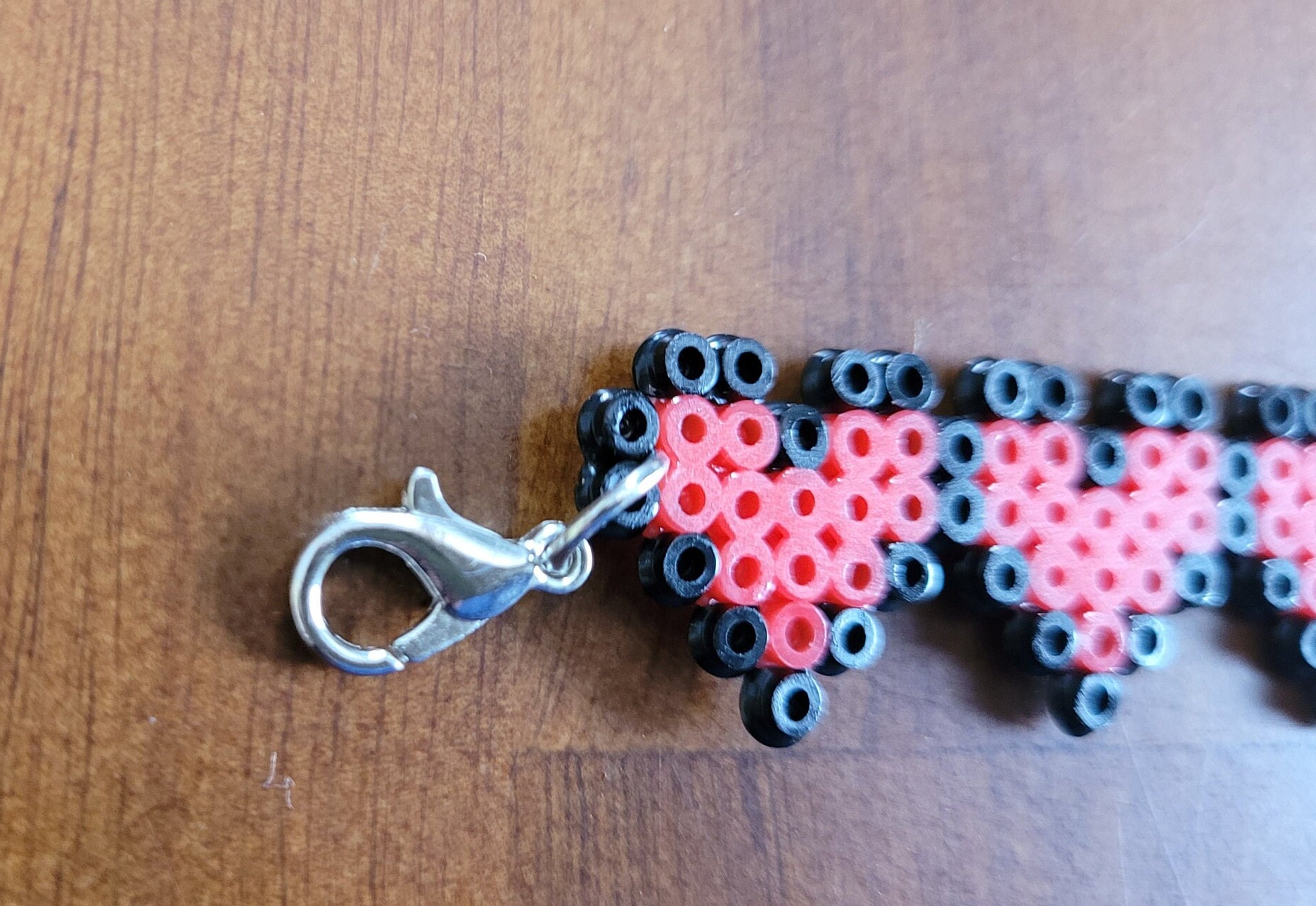 Life Hearts Mini Perler Beads Keychain/pendant - Etsy