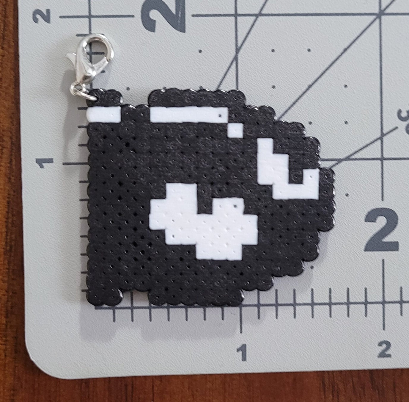 Mario Bullet Bill Mini Perler Beads Keychain/pendant - Etsy
