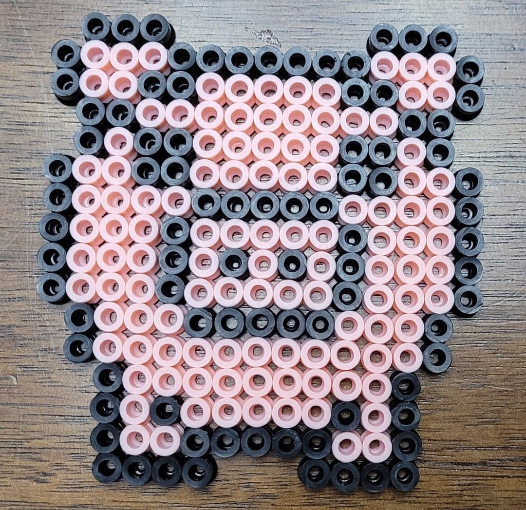 Pink Pig Perler Beads - Etsy