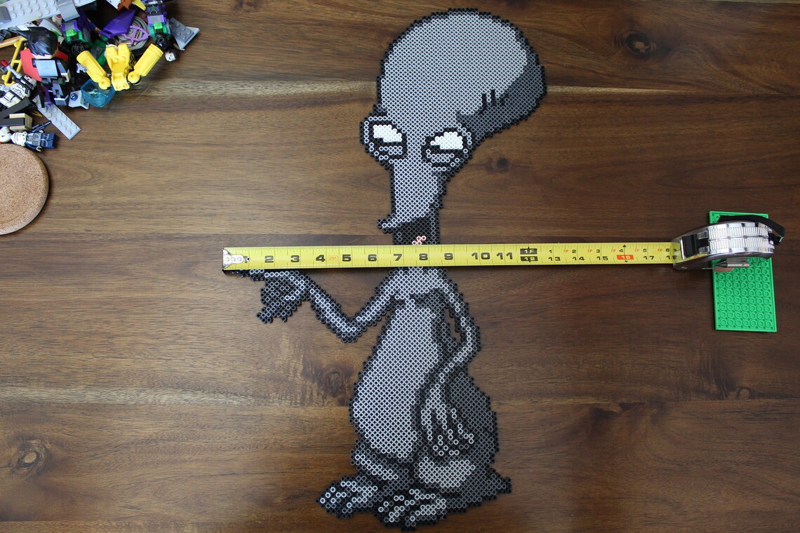 American Dad Roger Perler Beads - Etsy