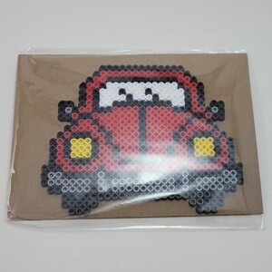 Red Volkswagen Slug Bug Perler Beads - Etsy