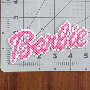 Barbie Logo Mini Perler Beads - Etsy