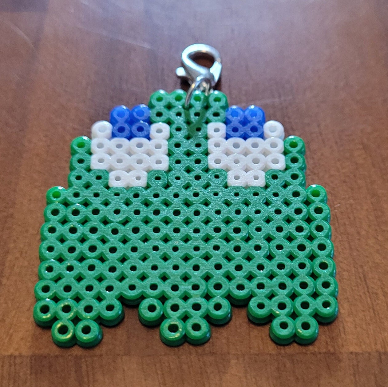 Pac Man Ghost Mini Perler Beads Keychain/pendant - Etsy