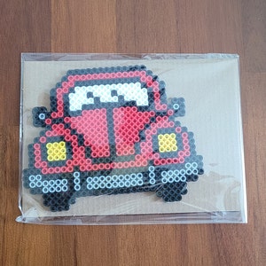 Red Volkswagen Slug Bug Perler Beads - Etsy