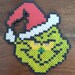 Grinch Perler Beads - Etsy