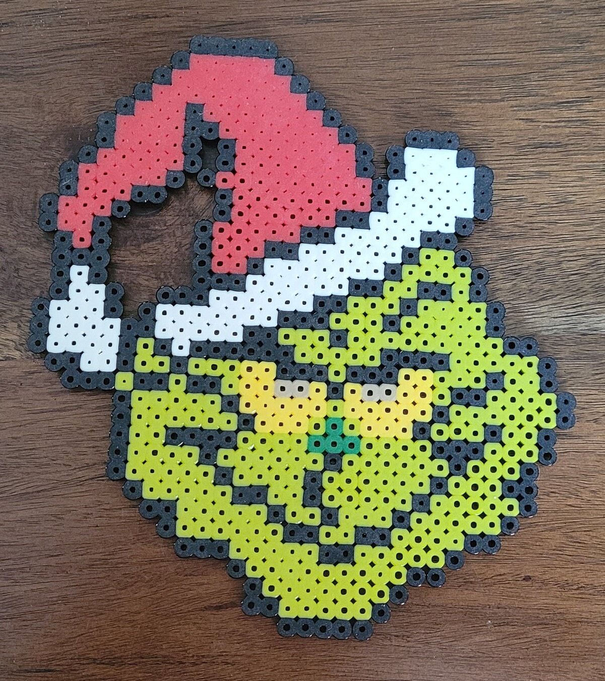 Grinch Perler Beads - Etsy