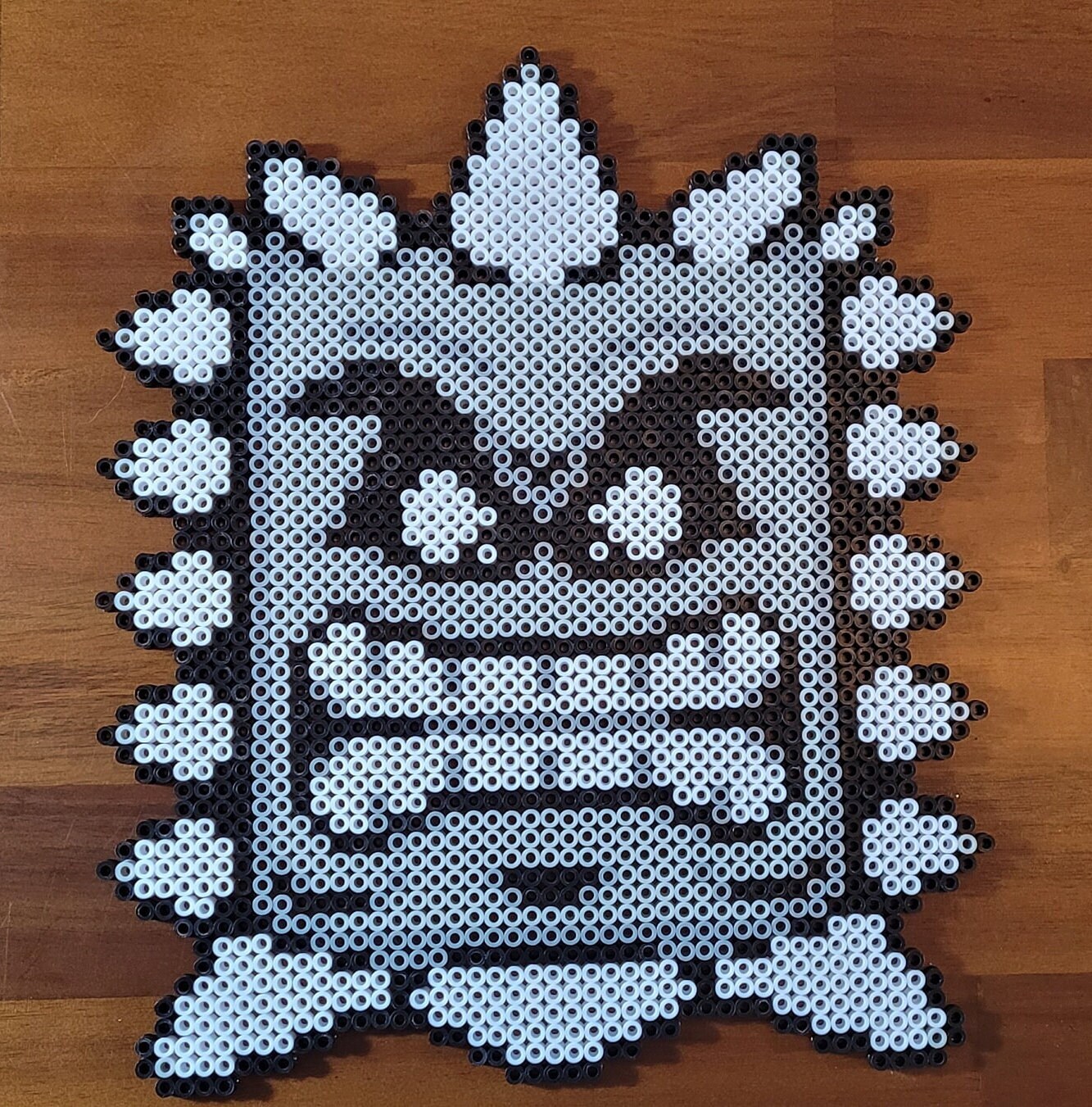 Mario Thwomp Made Out of Perler Beads - Etsy
