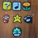 Mario Mini Perler Beads Keychain/pendant - Etsy