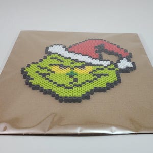 Grinch Perler Beads - Etsy