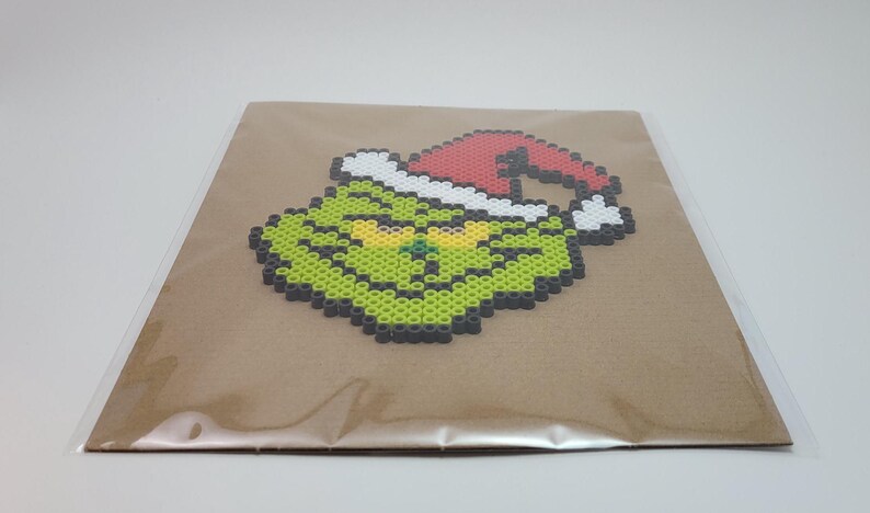 Grinch Perler Beads - Etsy