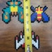 Galaga Perler Beads - Etsy