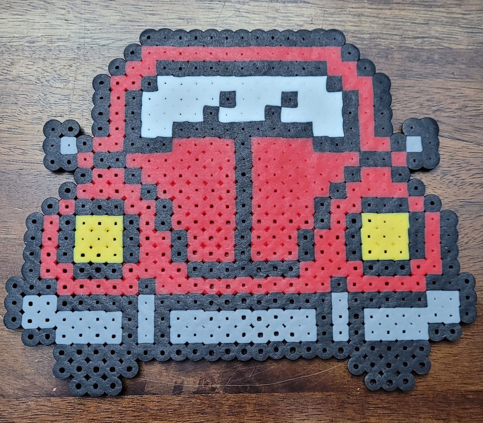 Red Volkswagen Slug Bug Perler Beads - Etsy