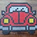 Red Volkswagen Slug Bug Perler Beads - Etsy