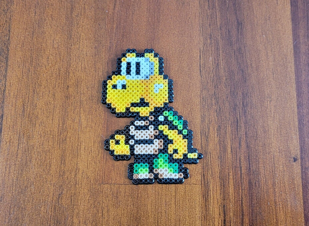 Mario Koopa Troopa Mini Perler Beads - Etsy
